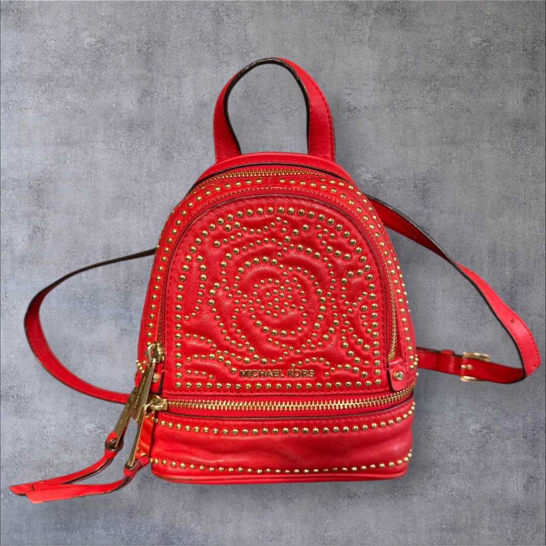 Michael Kors Mini Rhea Bag, Luxury, Bags & Wallets on Carousell