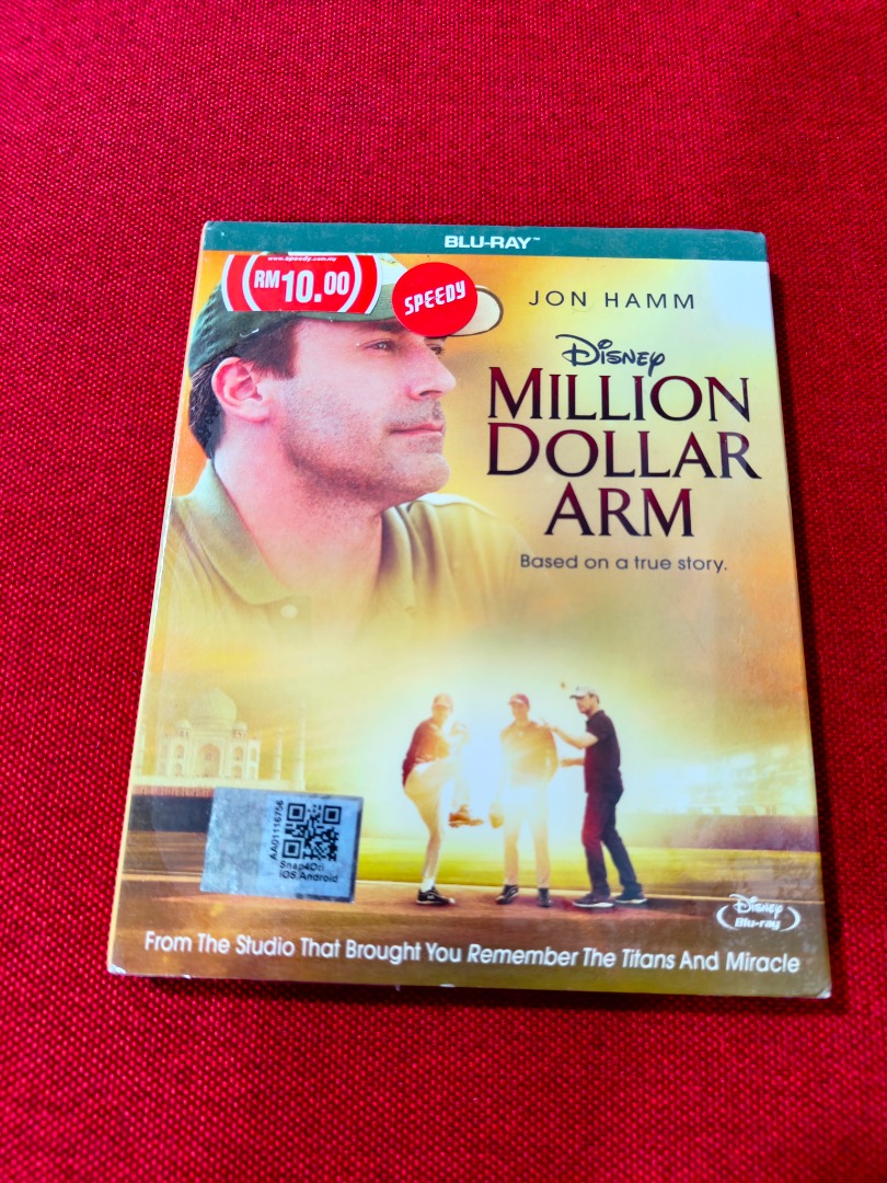 Million Dollar Arm 2014 Special Feature Blu-ray, Hobbies & Toys, Music & Media, CDs & DVDs on ...
