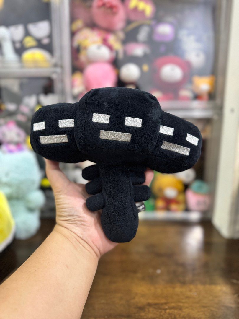 Minecraft Wither Plush, Hobbies & Toys, Toys & Games on Carousell
