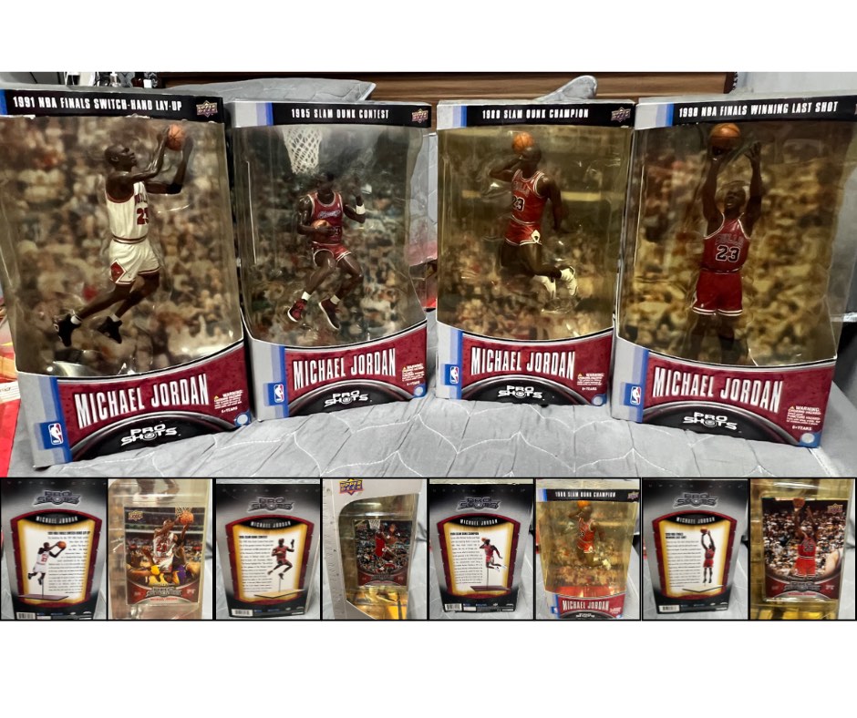 NBA Action Figures Rare - Take All, Hobbies & Toys, Memorabilia ...