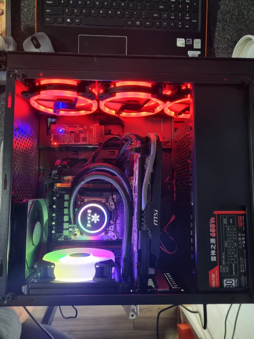 Newly Custom-Built Gaming Desktop PC CPU i7 3.3GHz. RAM DDR4 16GB. GPU ...