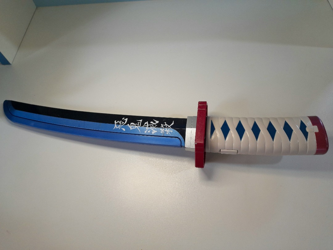 Nichirin sword GIYU TOMIOKA demon slayer, Hobbies & Toys, Memorabilia ...