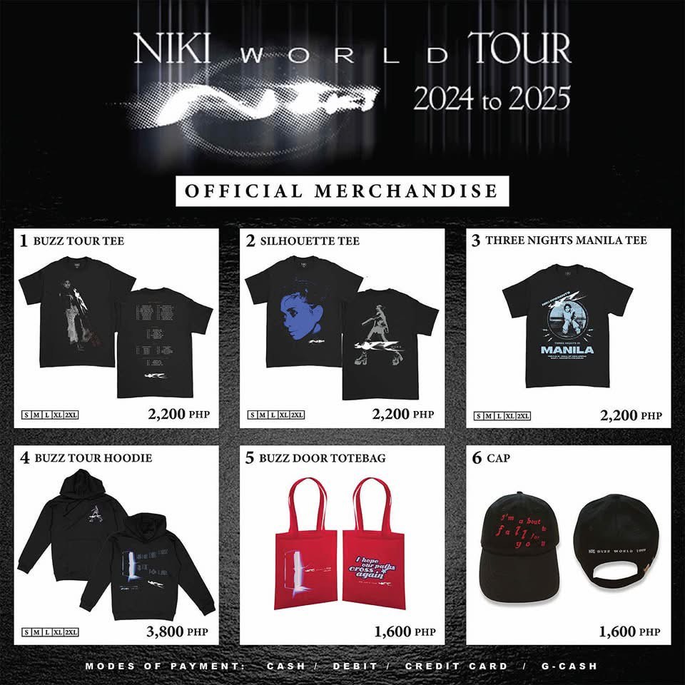 NIKI Buzz Tour Merch, Women's Fashion, Tops, Shirts on Carousell