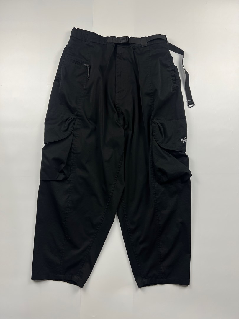Nine Point Nine Nylon Cargo Parachute Pants, Men's Fashion, Bottoms ...