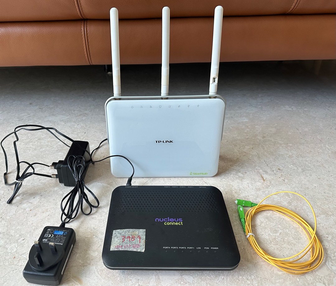 Nucleus Connect modem (+FOC TP-Link AC1900 router), Computers & Tech ...