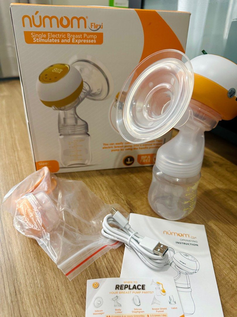 NUMOM FLEXI 2 IN 1 ELECTRIC & MANUAL BREASTPUMP (NEW) - Single pump ...