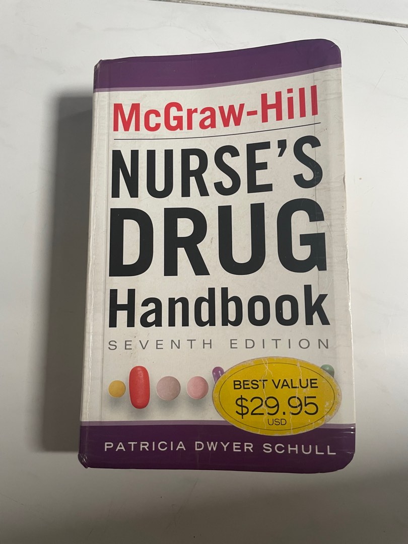 nurses drug book - 7th edition, Hobbies & Toys, Books & Magazines ...
