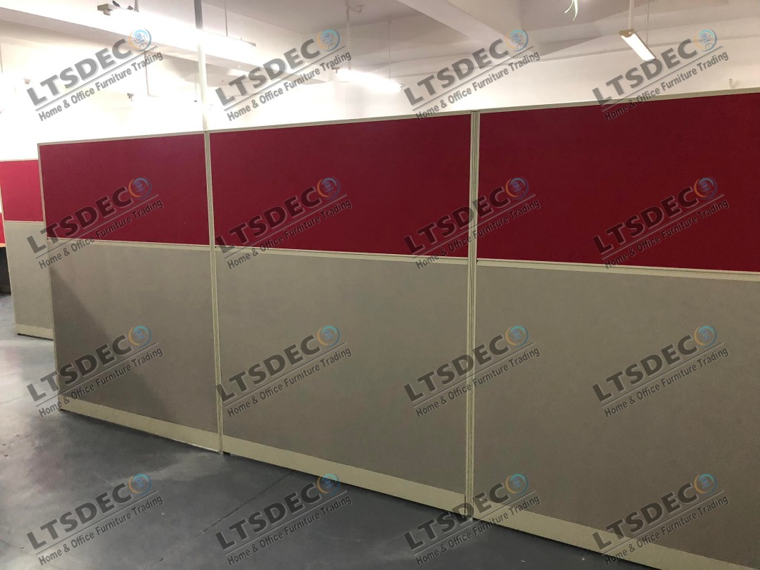 office partition / ready made movable partition / office furniture ...