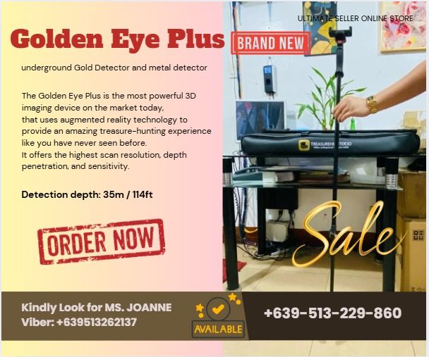 ONHAND Now Golden Eye Plus Metal or Gold Detector 3D imaging Scanner ...