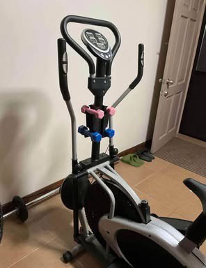 Orbitrac Elliptical Bike Machine with Dumbbells and Twister (Time ...
