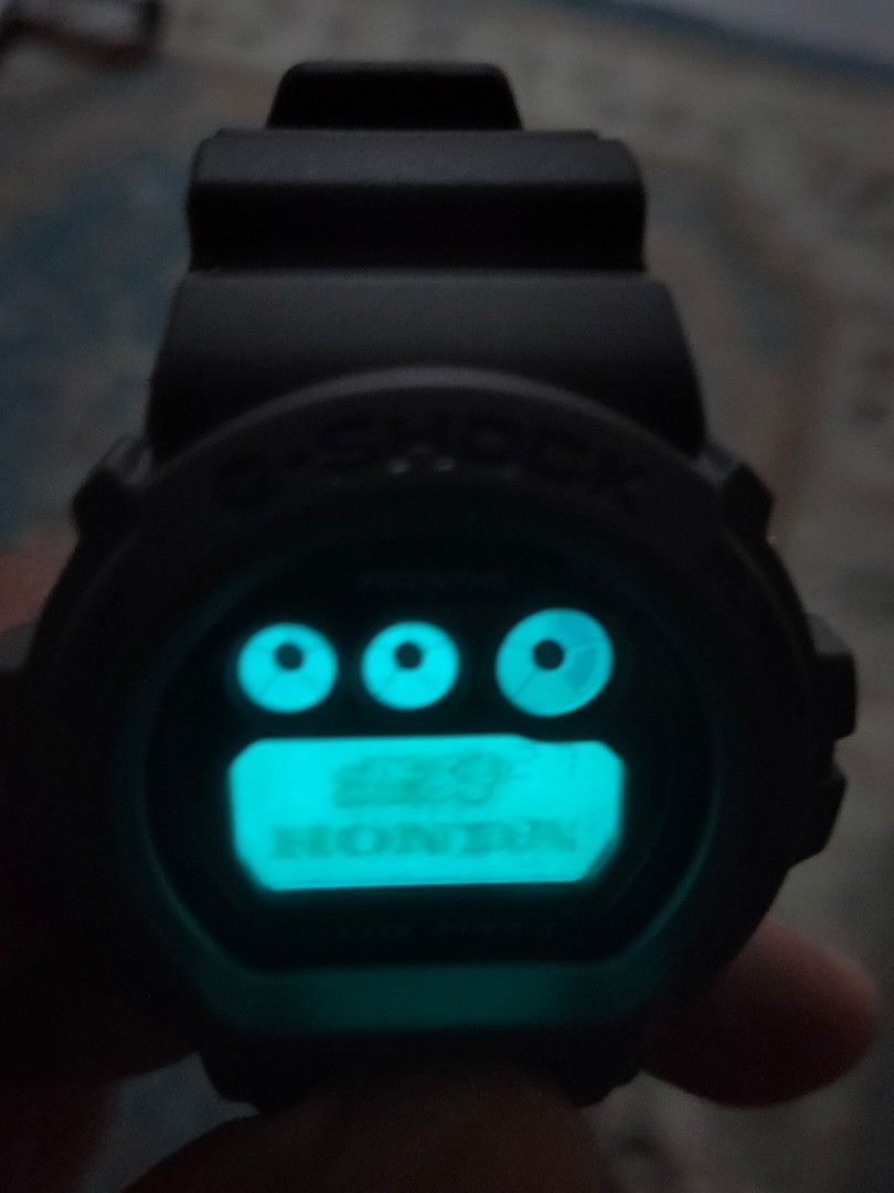 ORIGINAL GSHOCK DW6900 MODULE 1289 MADE IN KOREA CUSTOM HONDA EDITION ...