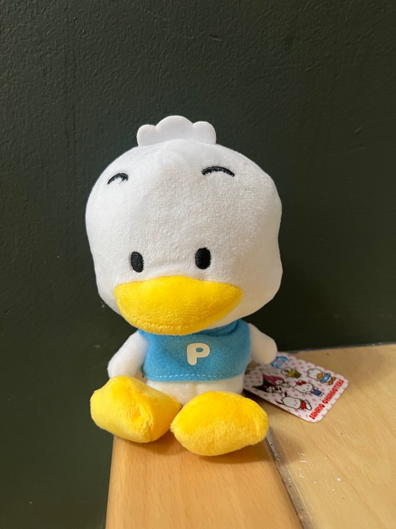 Original Sanrio Plush Duck Pekkle Toy, Hobbies & Toys, Toys & Games on ...
