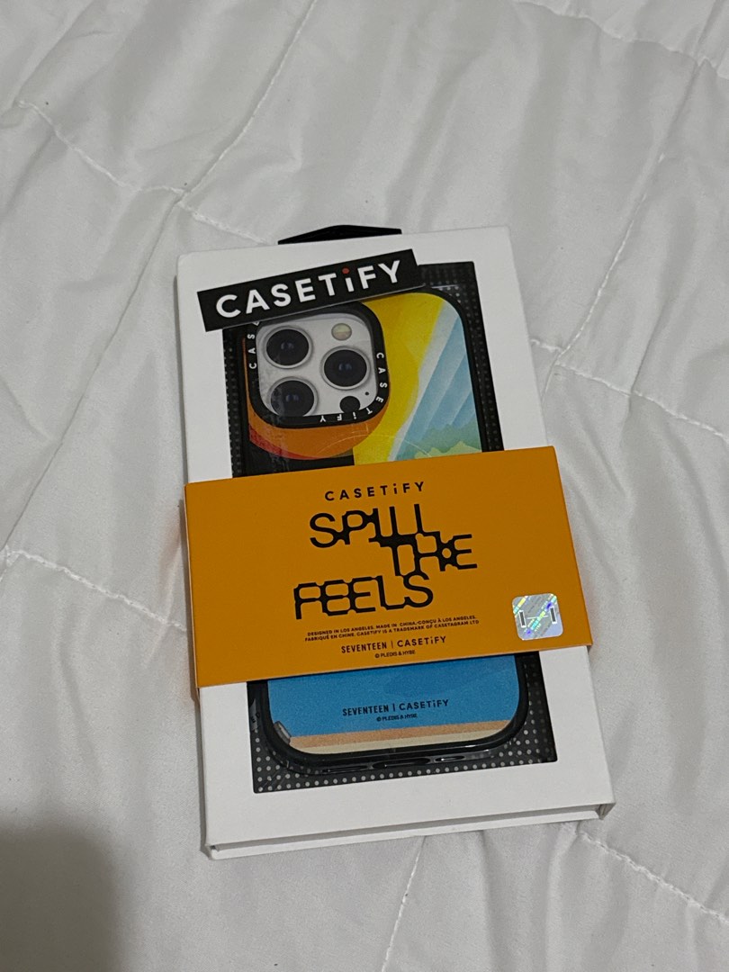 Original Spill The Feels Seventeen / SVT Casetify Iphone 16 pro Case ...