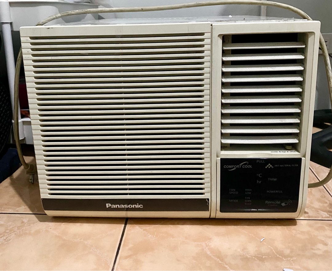 Panasonic 1HP Window Type Aircon, TV & Home Appliances, Air ...