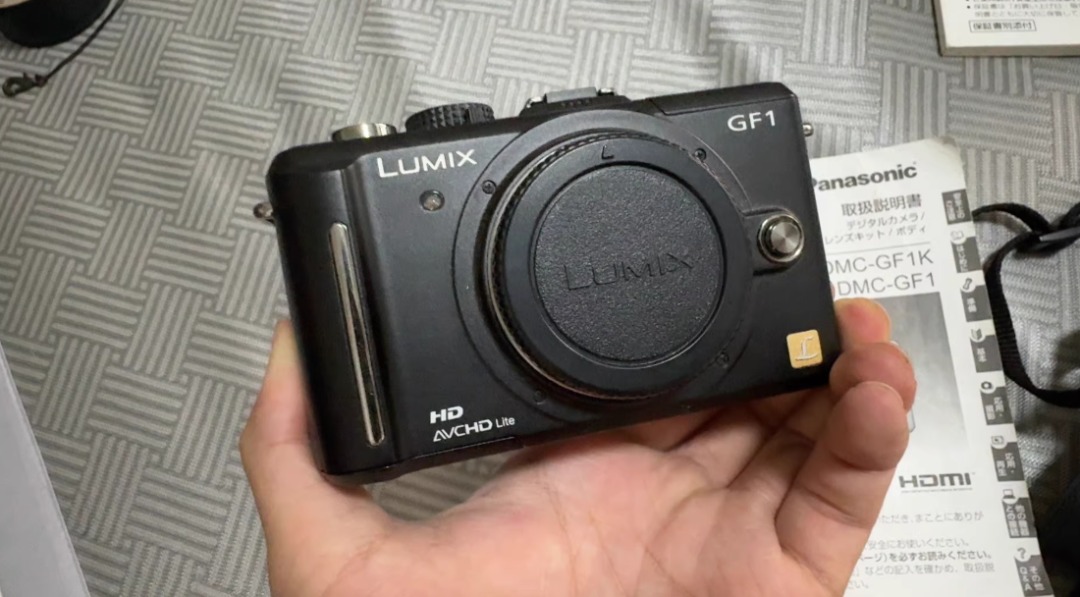 Panasonic LUMIX GF1 Body + Lens, Photography, Cameras on Carousell