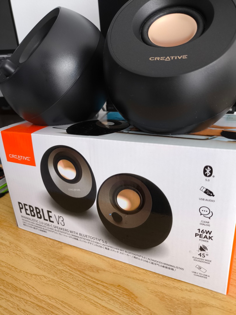 Pebble V3 USB-C Speaker, Audio, Soundbars, Speakers & Amplifiers on ...