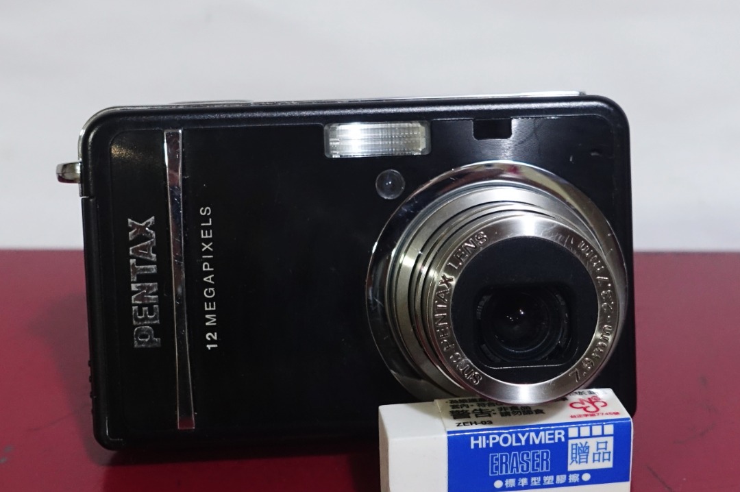 Pentax Optio S12 輕巧型CCD 數位相機, 相機攝影, 相機在旋轉拍賣