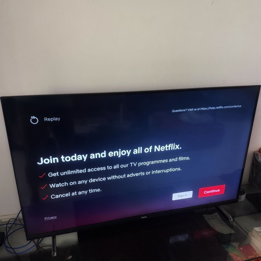 Philips 6900 Android Smart LED TV 43 inch [Selling due to moving out ...