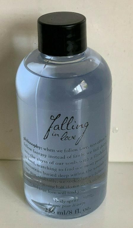 PHILOSOPHY FALLING IN LOVE PERFUMED BODY SPRITZ FRAGRANCE MIST SPLASH ...