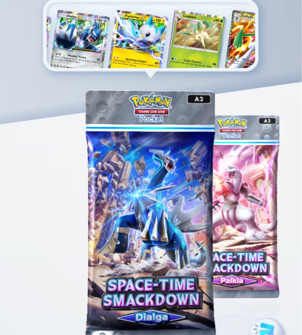 Pokemon TCGP Space-Time Smackdown Trade, Hobbies & Toys, Toys & Games ...