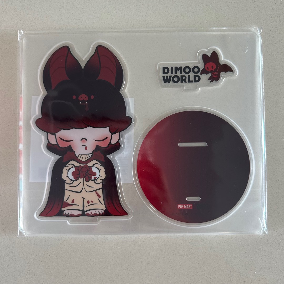 Popmart DIMOO WORLD Acrylic Stand Display, Hobbies & Toys, Memorabilia ...