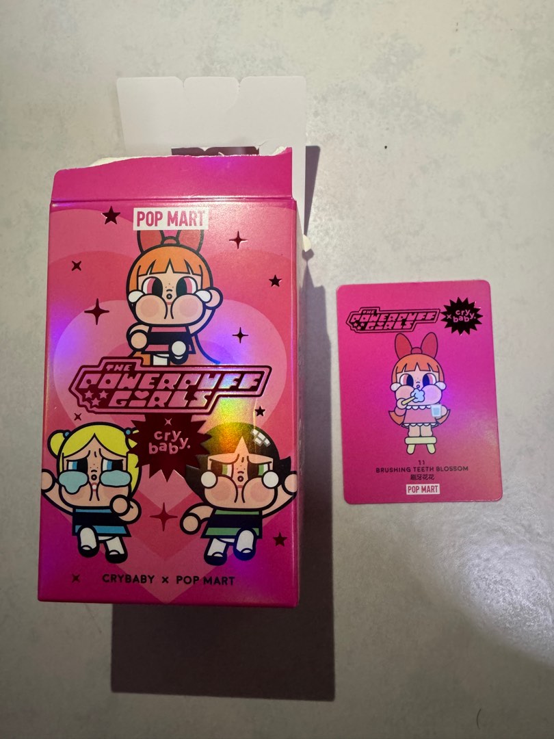 Popmart cry baby (Powerpuff girls), Hobbies & Toys, Toys & Games on ...