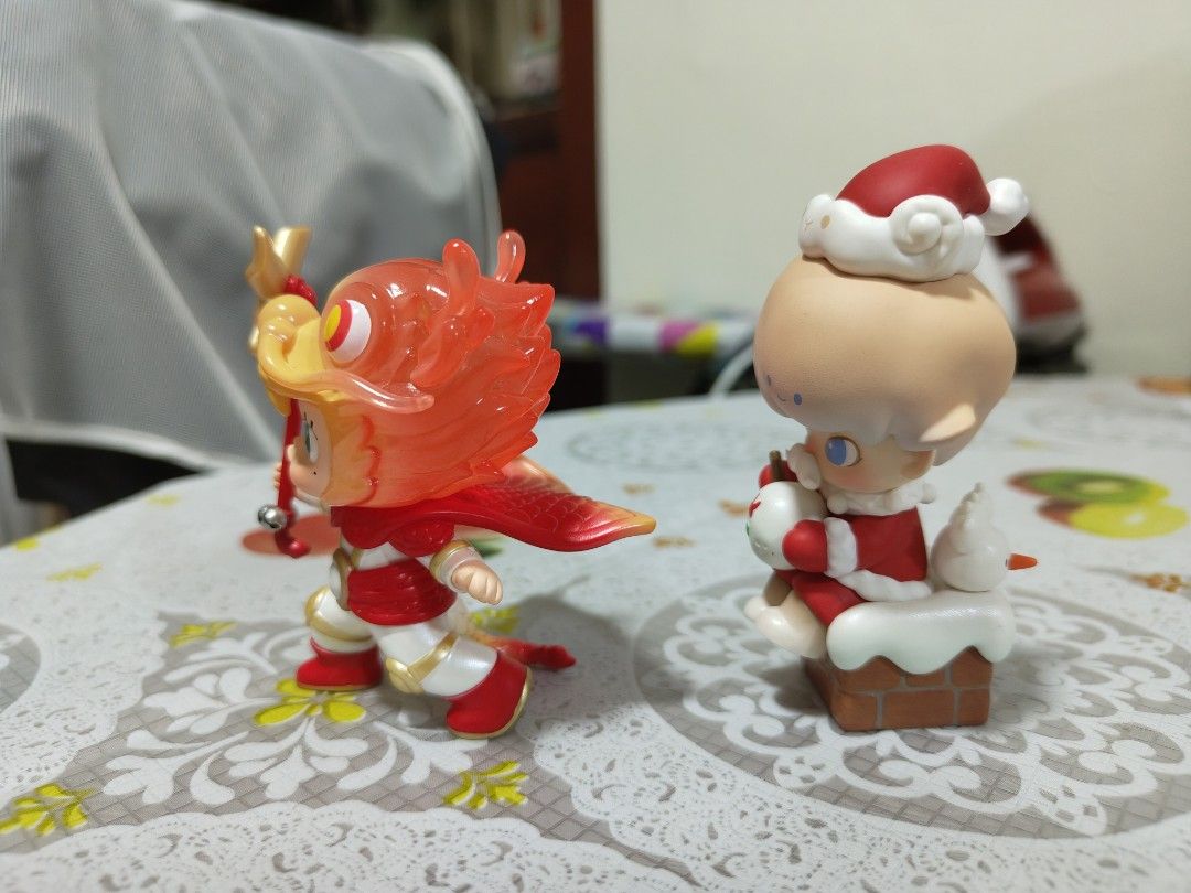 Popmart Dimoo Xmas Series Molly Chinese New Year Loong Series Labubu ...