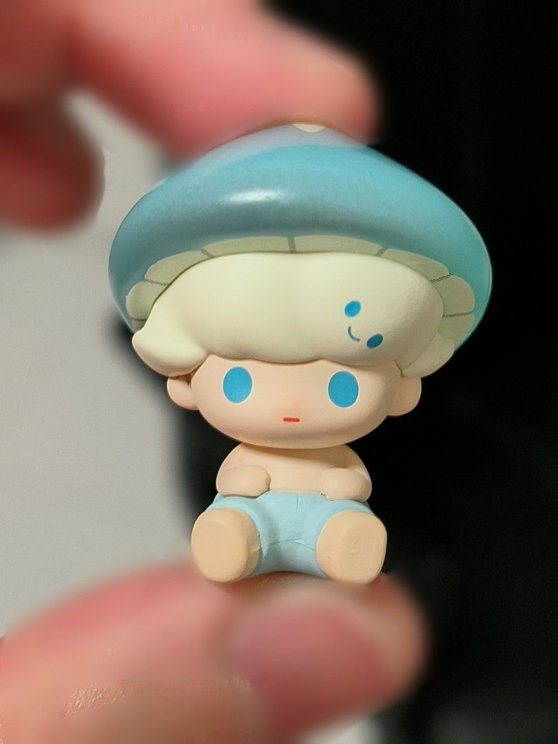 Popmart Popbean Dimoo blue mushroom series - Forest pop mart bean ...