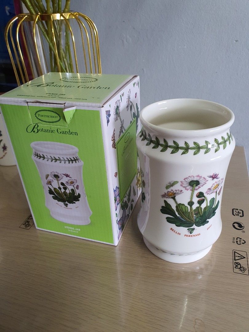 Portmeirion Utensil Jar Botanic Garden Daisy Authentic with Original ...