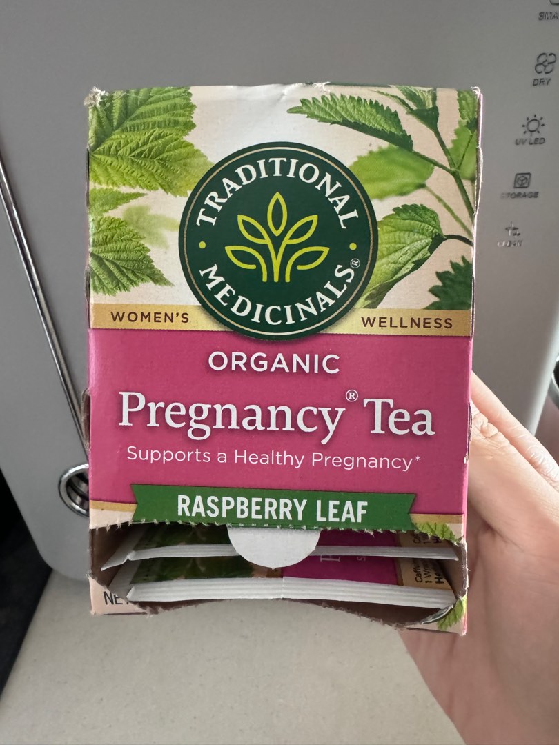 Raspberry leaf pregnancy tea from Traditional Medicinals, Food & Drinks ...