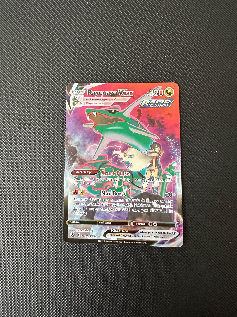 Rayquaza TG | Silver Tempest | Zinnia | Pokemon TCG | Dragon Pokemon ...