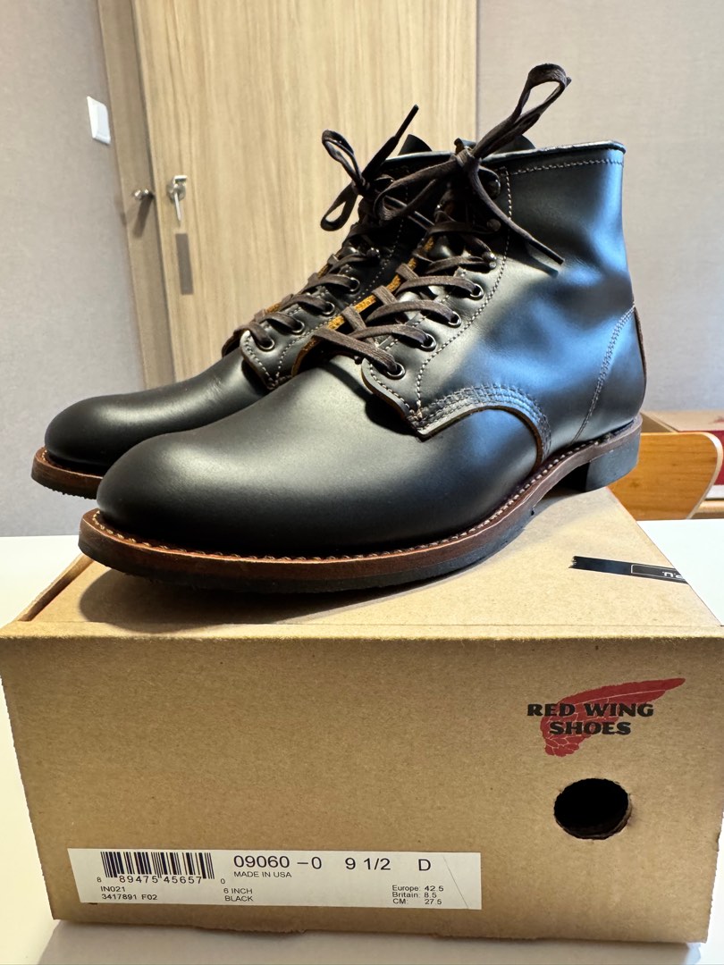 Red wing 9060 us9.5 beckman flatbox boots, 男裝, 鞋, 靴 - Carousell