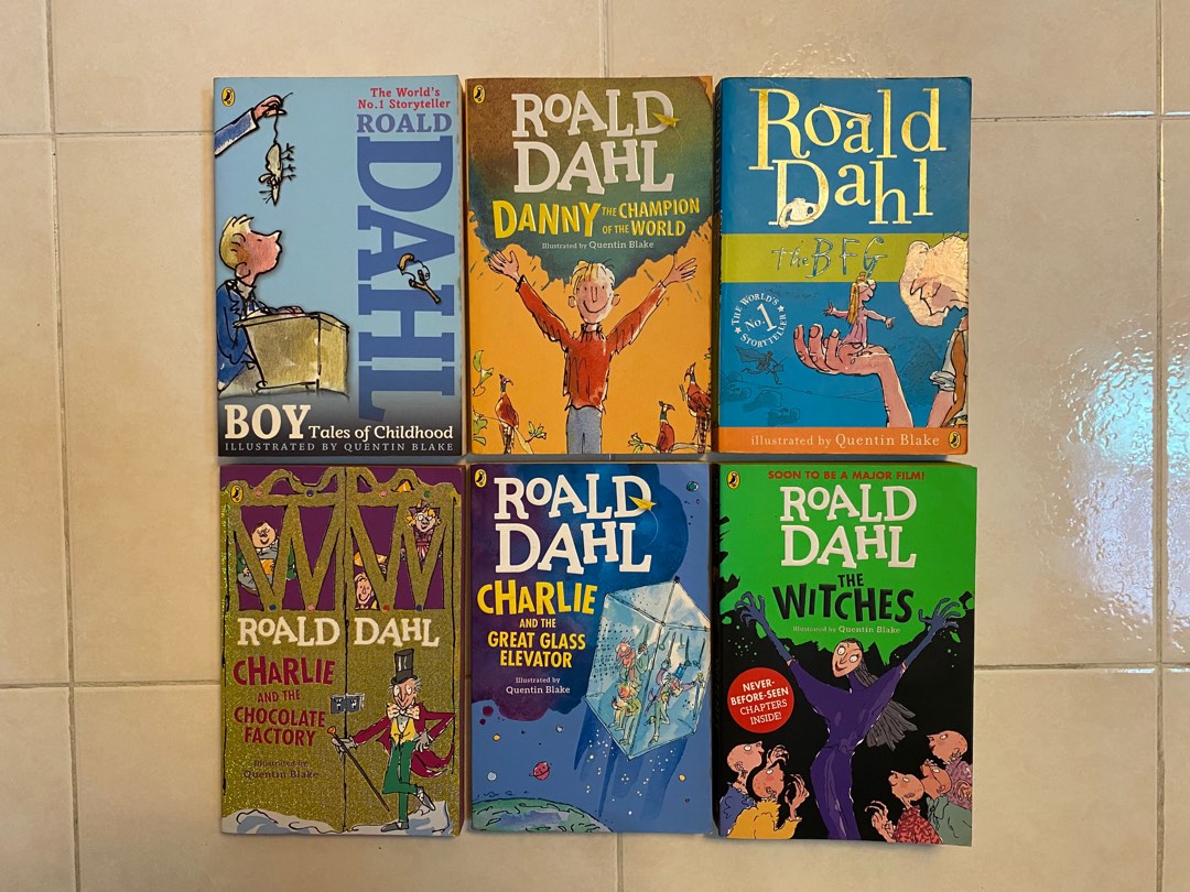 roald dahl complete collection 1-6, Hobbies & Toys, Books & Magazines ...