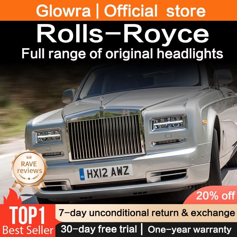 Rolls-Royce Headlight Car headlights module Head lamp（L R）Front Lamp Original Cullinan Phantom ...