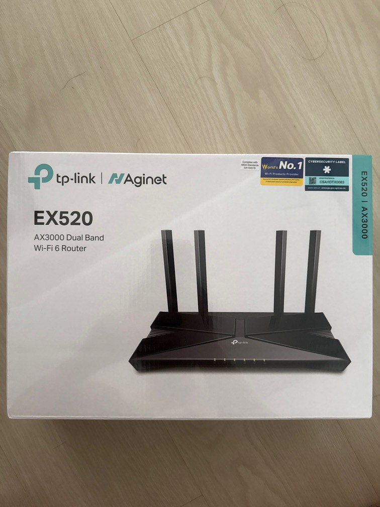 Router TP Link EX520 WiFi 6, Computers & Tech, Parts & Accessories ...
