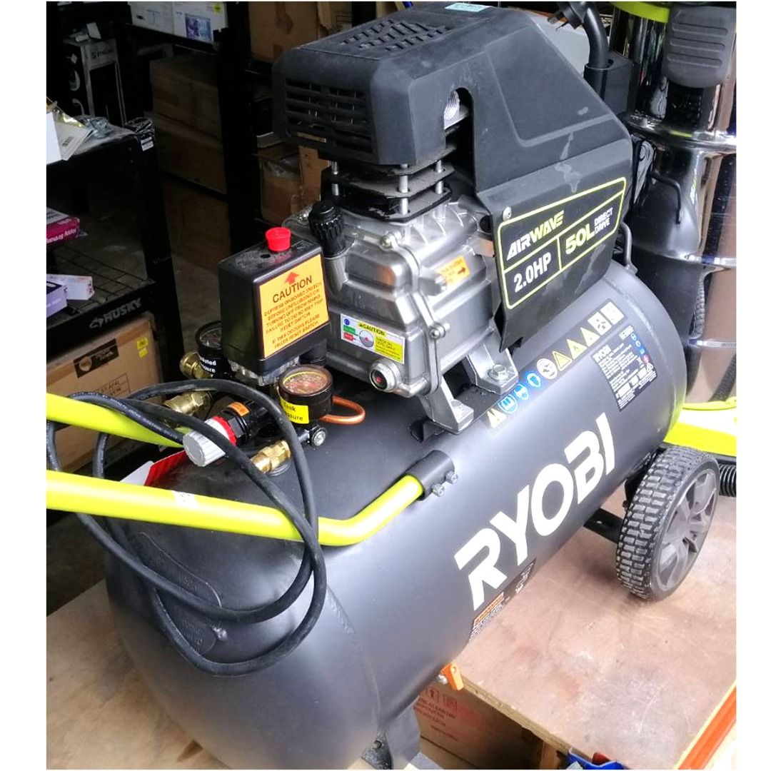 Ryobi Air Compressor 2.0HP 50L 1500W RA-C2550, Announcements on Carousell