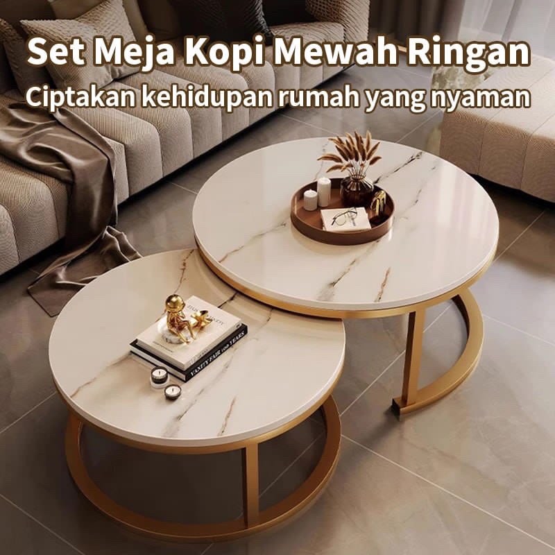 SATU SET MEJA KOPI/MEJA KOPI RUANG TAMU MINIMALIS/MEJA KOPI RUANG TAMU ...