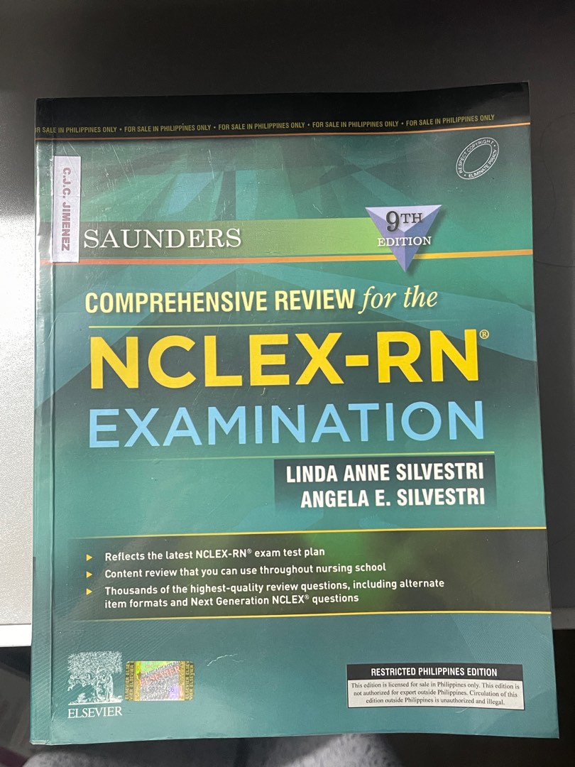 Saunders NCLEX-RN Examination (9th edition), Hobbies & Toys, Books ...