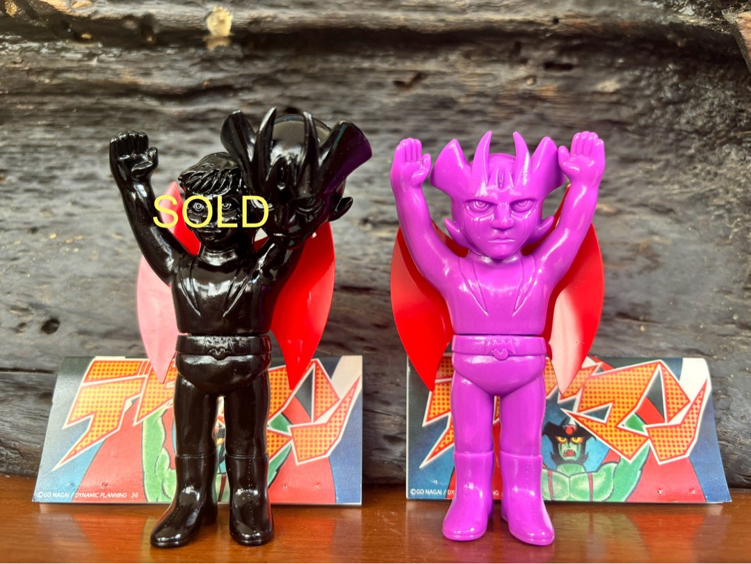 Secretbase 惡魔人 devilman sofubi 10cm高 全新 全齊, 興趣及遊戲, 玩具 & 遊戲類 - Carousell