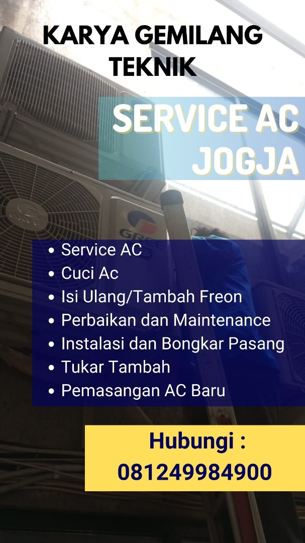 Service AC Split, Cassette, Inverter di Sanden Bantul, Jasa, Elektronik ...