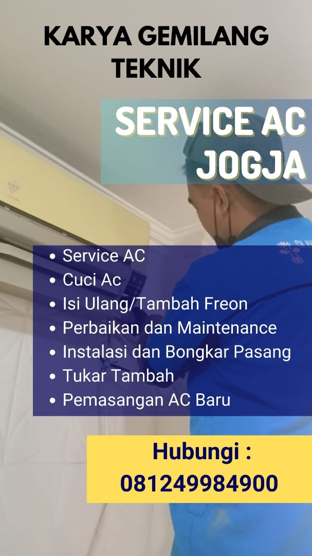 Service AC Split, Cassette, Inverter di Prambanan Sleman, Jasa ...