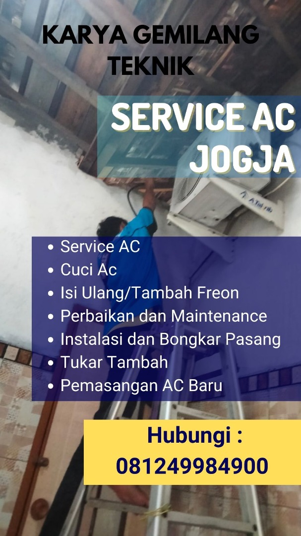 Service AC Split, Cassette, Inverter di Mergangsan Jogja, Jasa ...