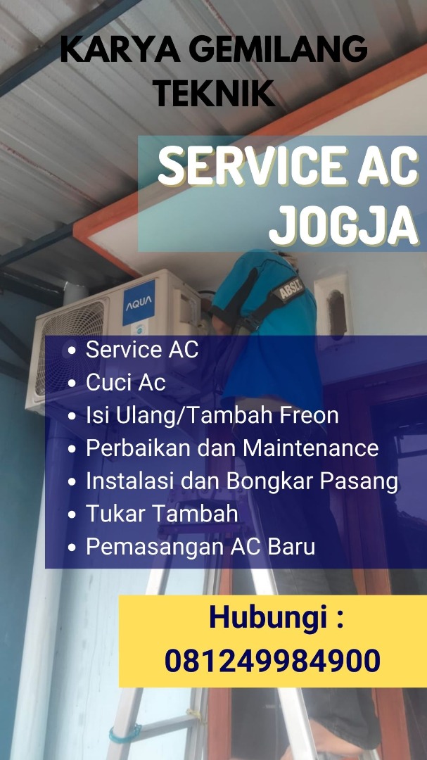 Service AC Split, Cassette, Inverter di Ngampilan Jogja, Jasa ...