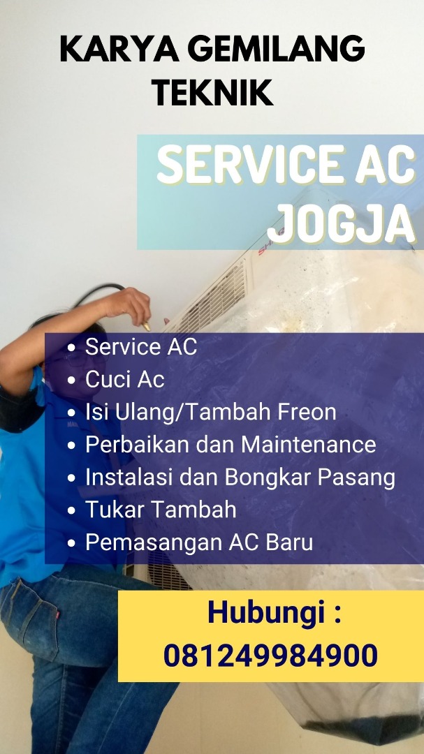 Service AC Split, Cassette, Inverter di Pakualaman Jogja, Jasa ...