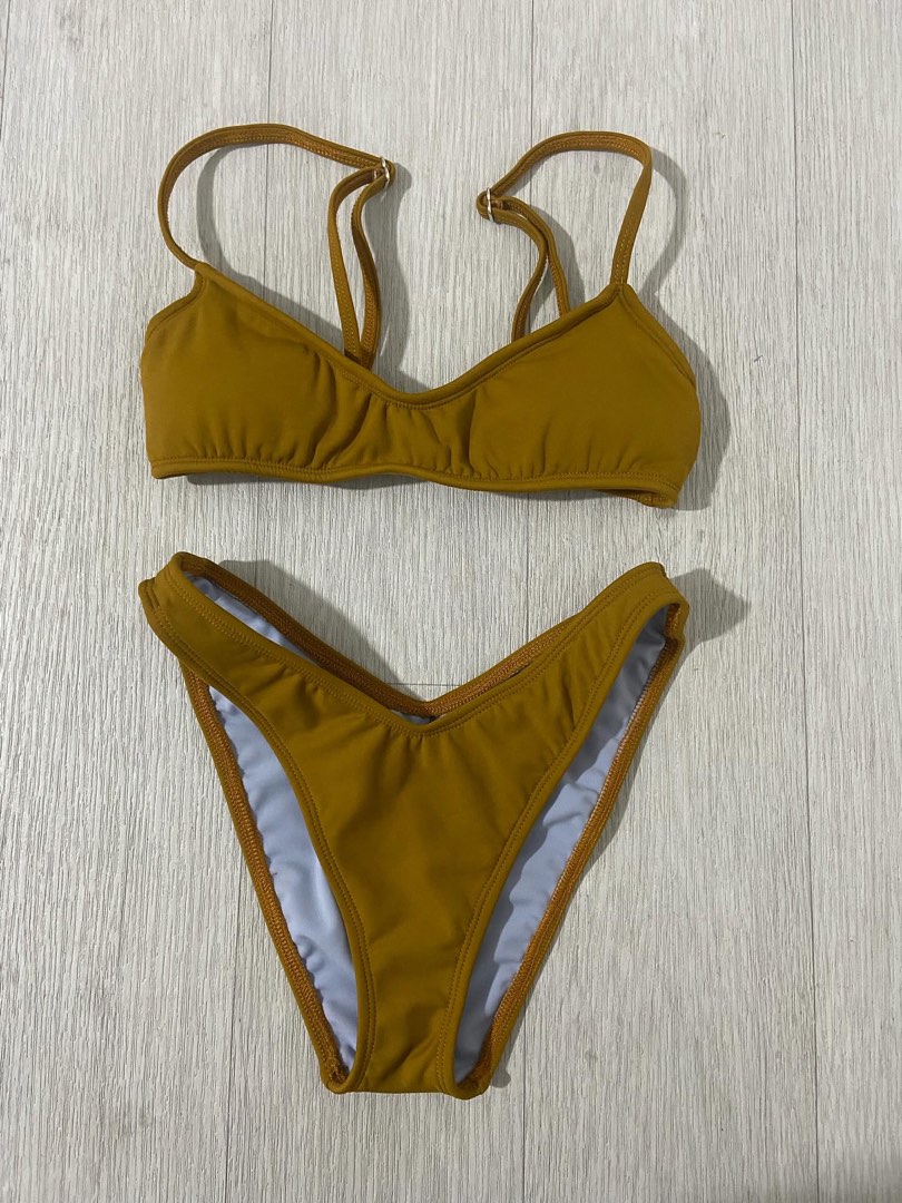 Sew local Daph in Olive, Women's Fashion, Swimwear, Bikinis & Swimsuits ...