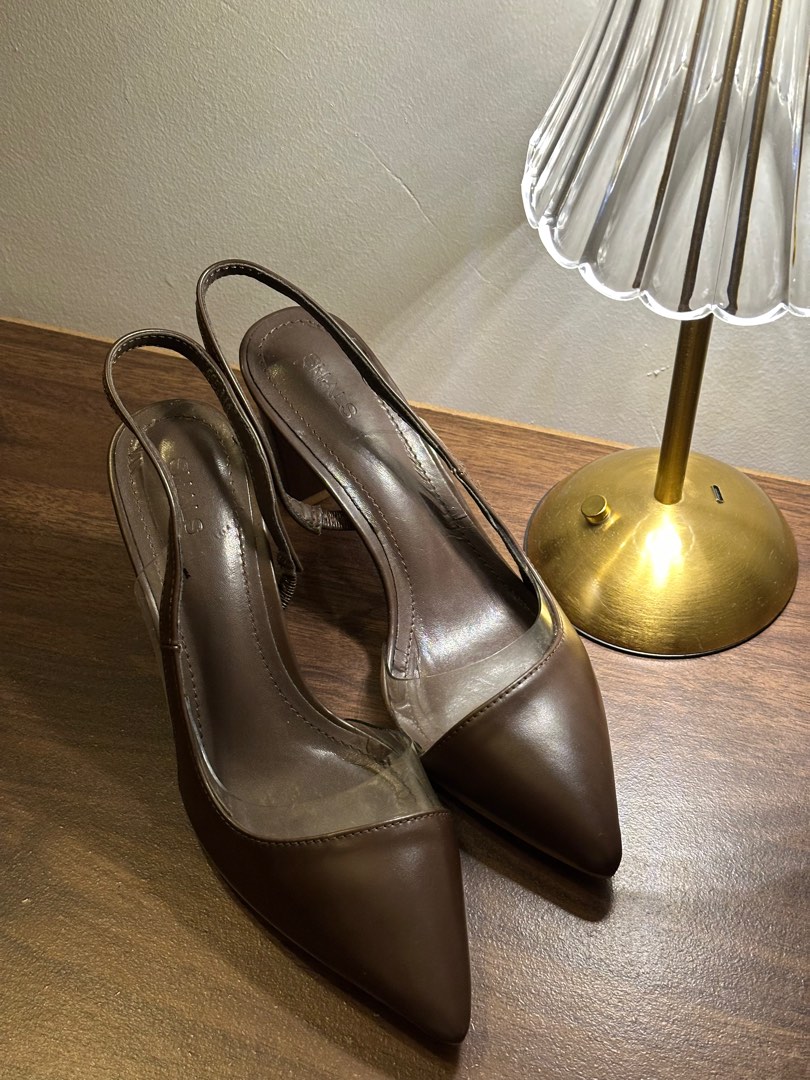 SHALS Heels in Coffee Brown, Women's Fashion, Footwear, Heels on Carousell