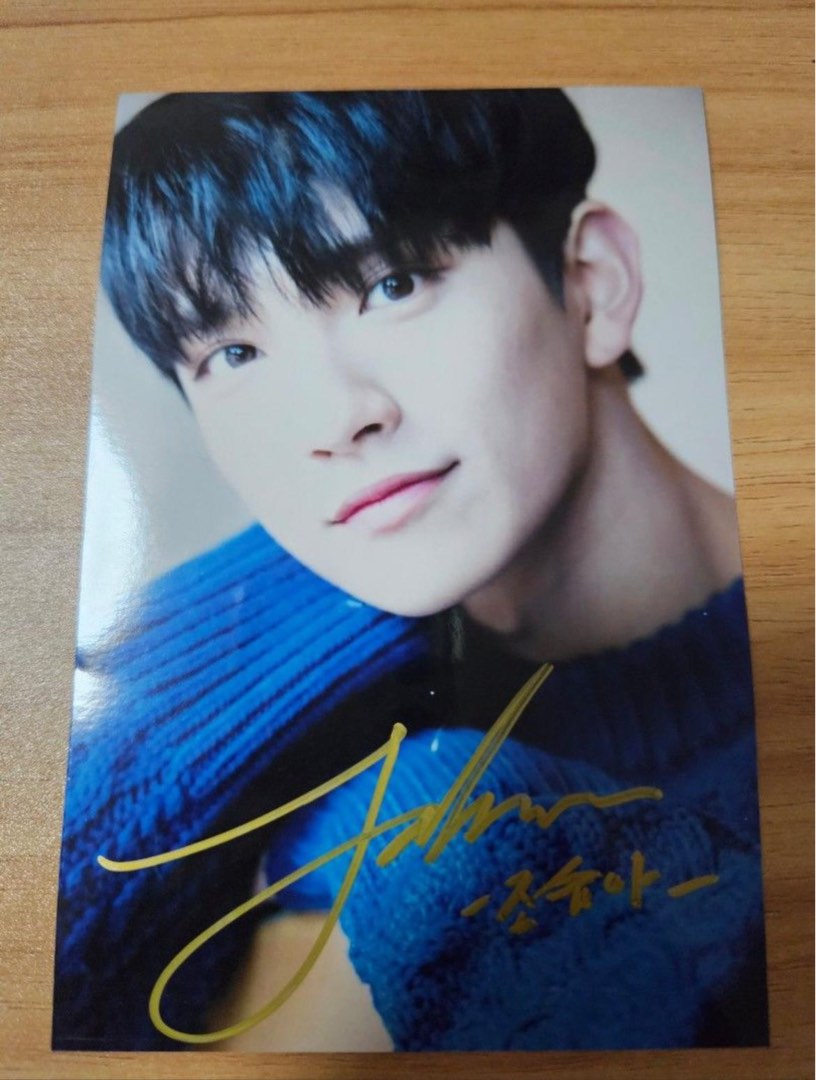 signed svt joshua picture, Hobbies & Toys, Memorabilia & Collectibles ...