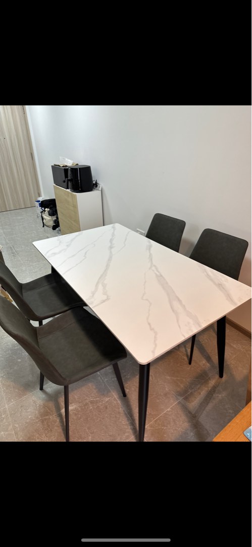 Sintered Stone Table, Furniture & Home Living, Furniture, Tables & Sets ...