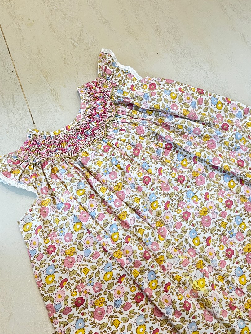 Smocked Dress Gill&Niya Lebaran Raya not darcy rae dear gg tykes toes ...