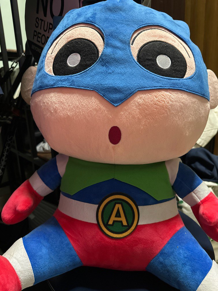 Soft Toy Shin Chan (Big size), Hobbies & Toys, Toys & Games on Carousell